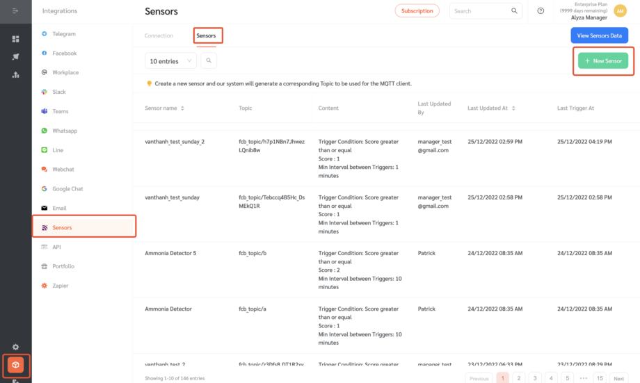 IoT Integrations - FacilityBot - Facilities Management Software