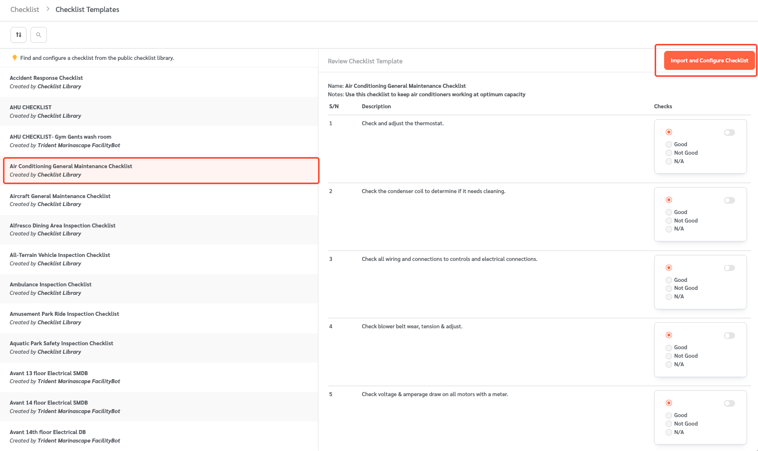 Updating Meter Readings Whilst Completing a Checklist - FacilityBot ...