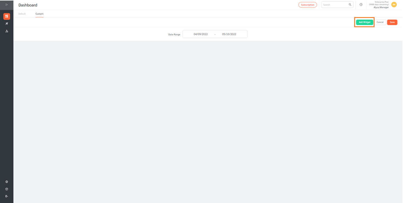 Custom Dashboard - FacilityBot - Facilities Management Software
