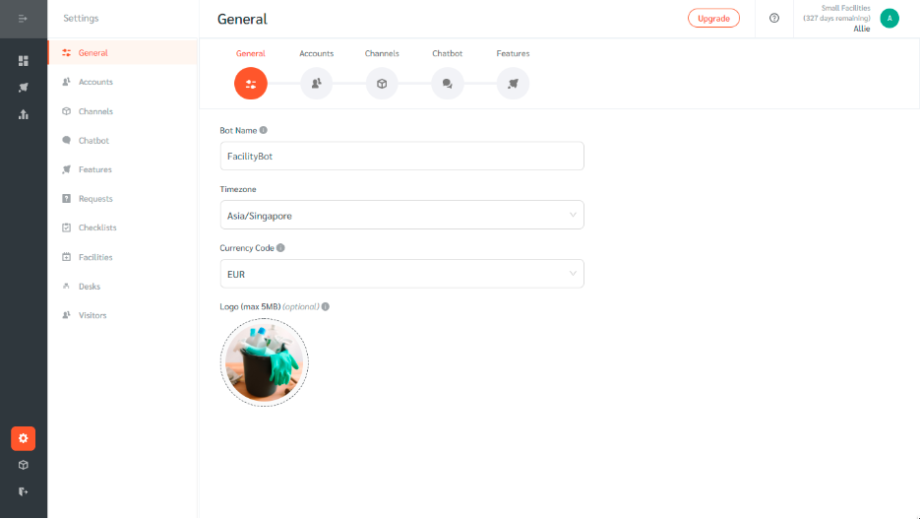 Quick Start Guide - FacilityBot - Facilities Management Software