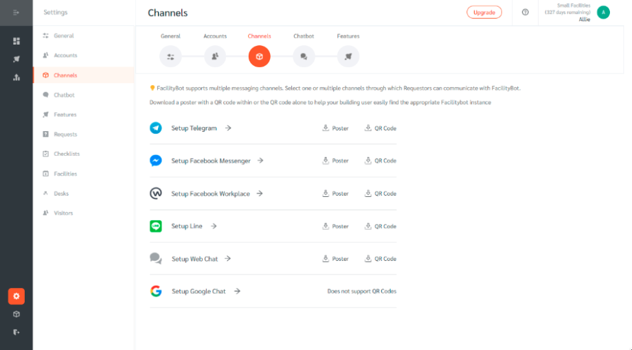 Quick Start Guide - FacilityBot - Facilities Management Software