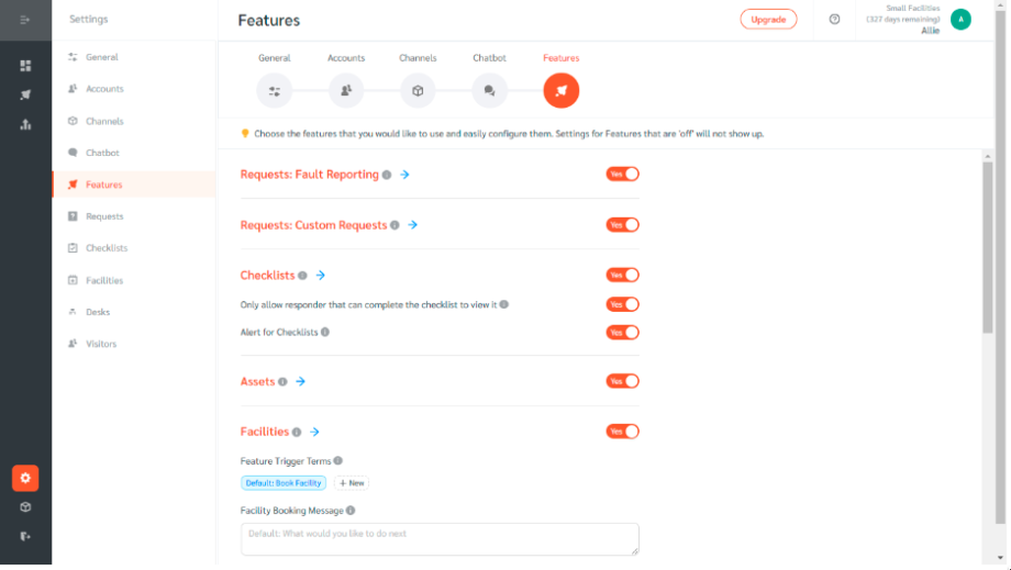 Quick Start Guide - FacilityBot - Facilities Management Software