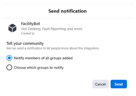 Integrating Workplace with FacilityBot - FacilityBot - Facilities Management Software