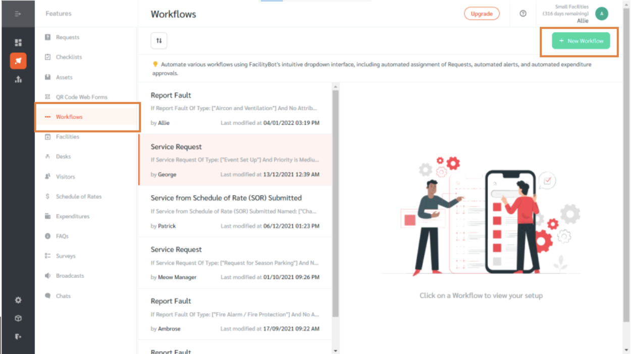 Automatically Send Email When Asset Warranty Expiry Date Is Near - FacilityBot - Facilities ...